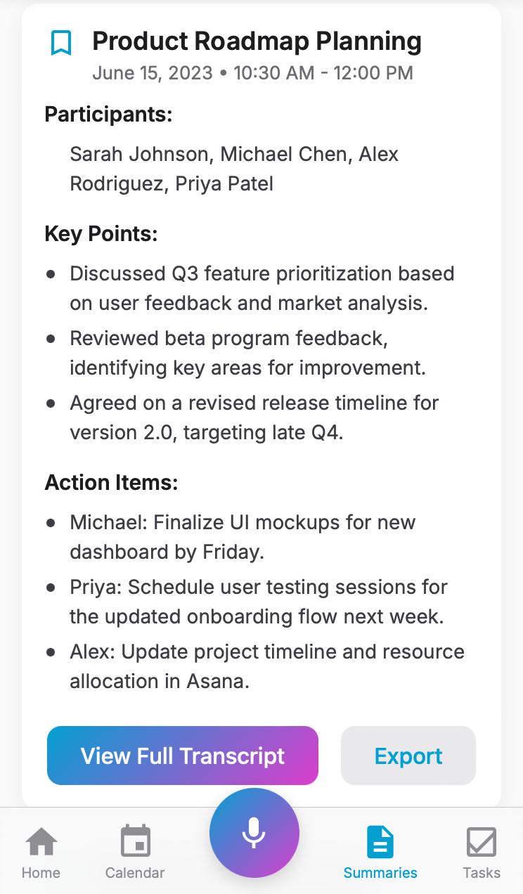 Features - NoteBuddy